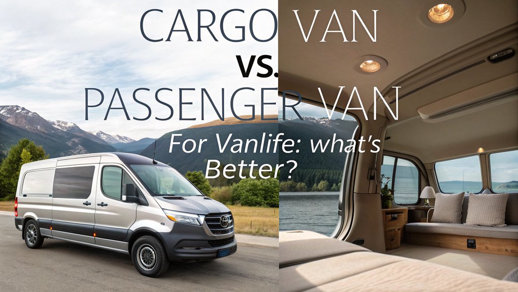 Cargo Van vs. Passenger Van for Vanlife: What's Better? - Custom Fashion