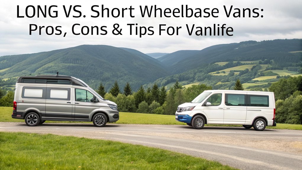 Long vs. Short Wheelbase Vans: Pros, Cons & Tips for Vanlife - Custom ...